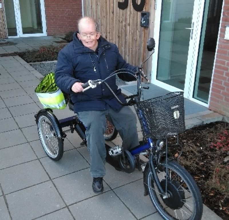 Jeg er meget glad for min cykel