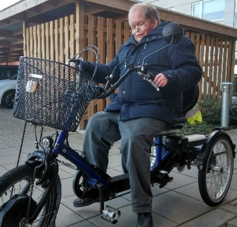 Jeg er meget glad for min cykel